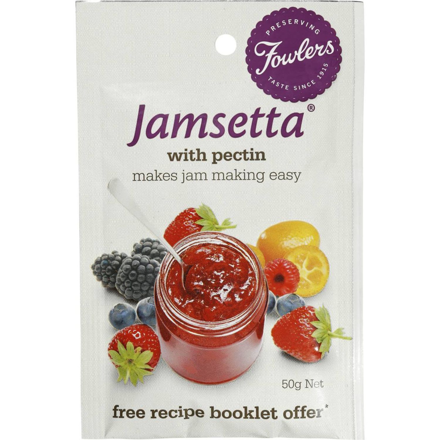 Fowlers Jamsetta 50g | IGA Shop Online