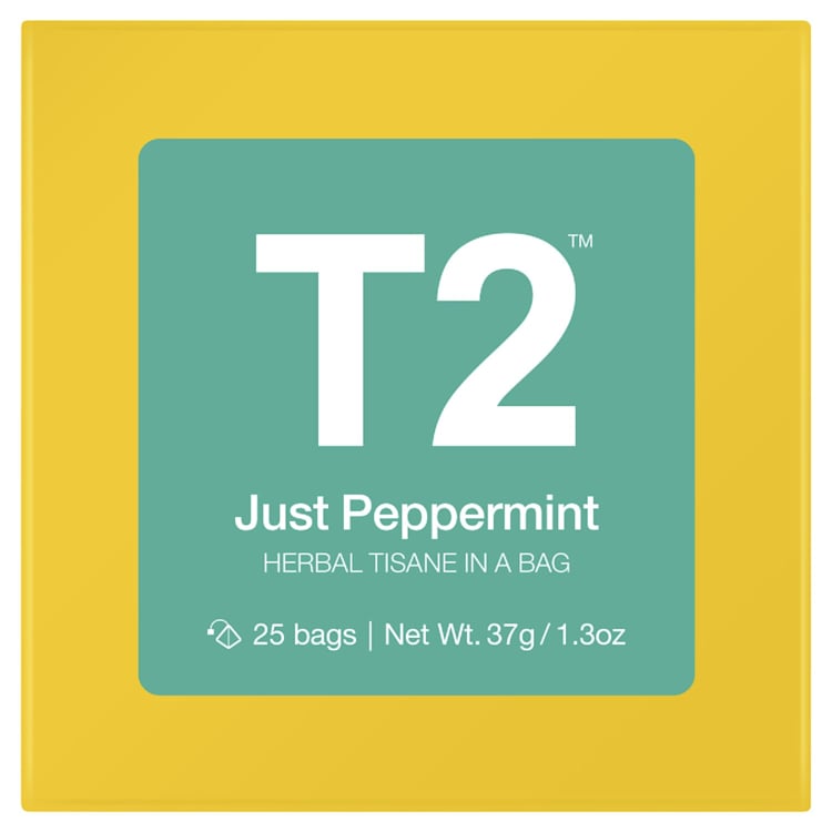 T2 Tea Bag Just Peppermint 25 Pack | IGA Shop Online