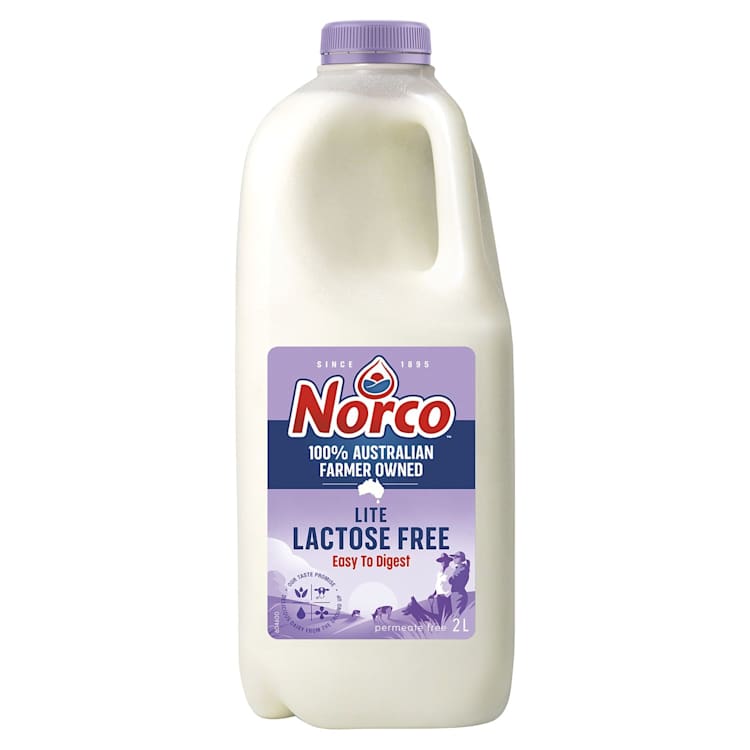 Norco Lactose Free Lite Milk 2L | IGA Shop Online