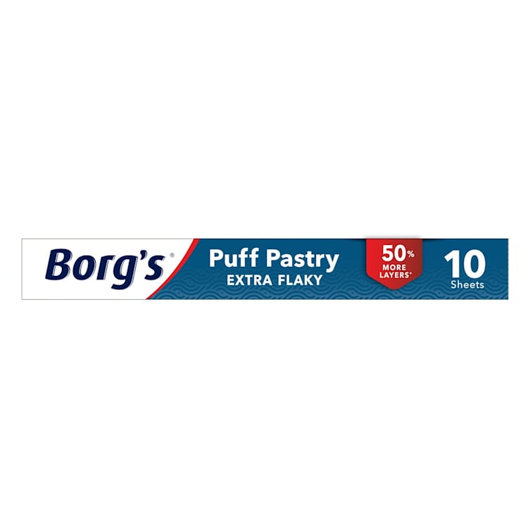 Borg's Puff Pastry Extra Flakey 1.6kg | IGA Shop Online
