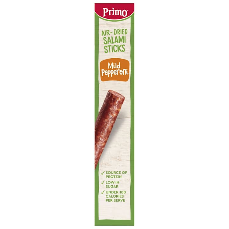 Primo Air-Dried Salami Sticks Mild Pepperoni 90g | IGA Shop Online