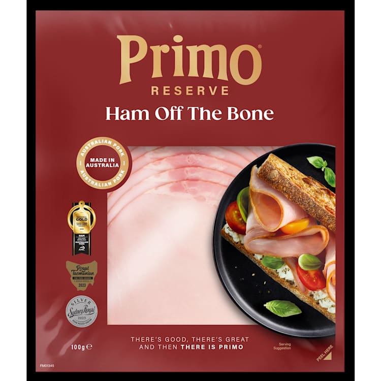 Primo Reserve Ham Off The Bone 100g | IGA Shop Online