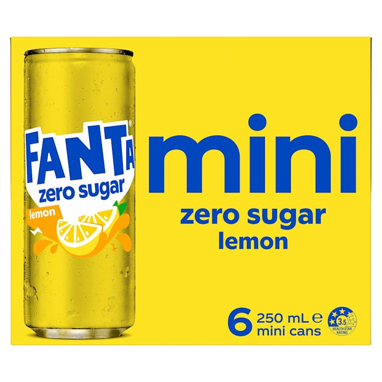 fanta zero lemon