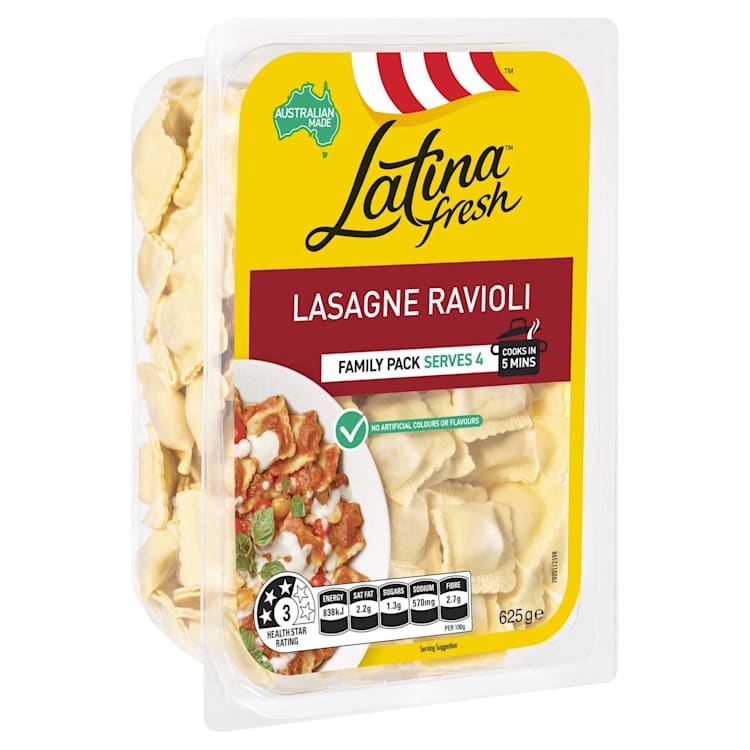 Latina Fresh Lasagna Ravioli 625g | IGA Shop Online