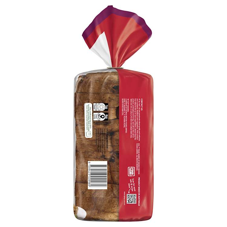 Tip Top Bread Raisin Toast 500g | IGA Shop Online