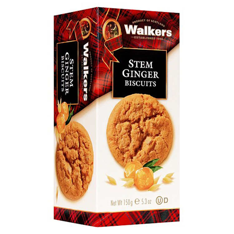 Walkers Stem Ginger Biscuits 150g | IGA Shop Online