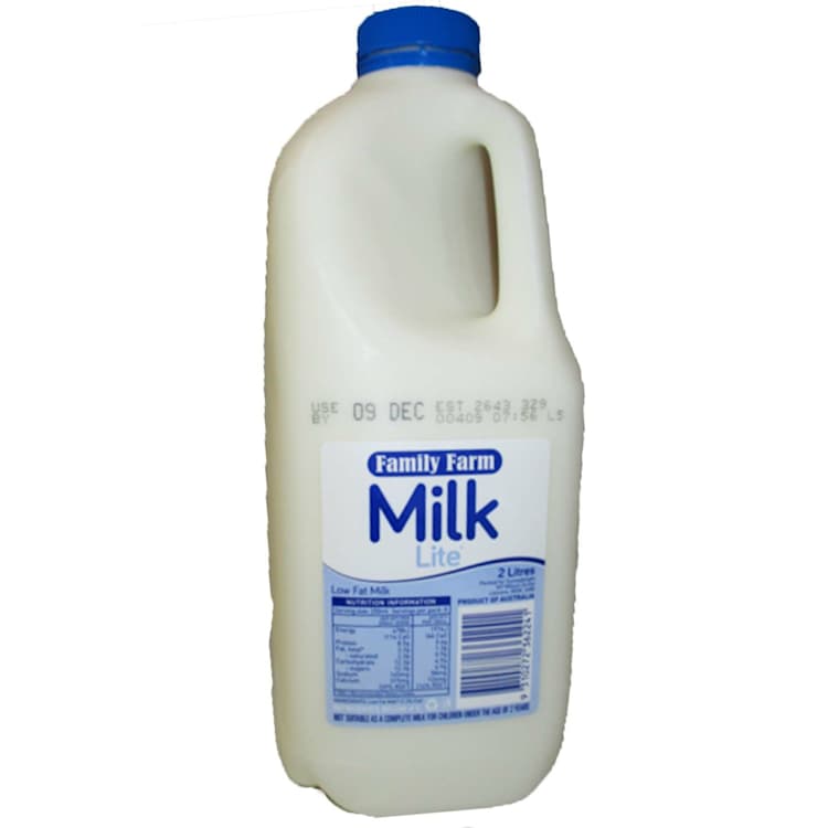 Family Farm Milk Lite 2L | IGA Shop Online
