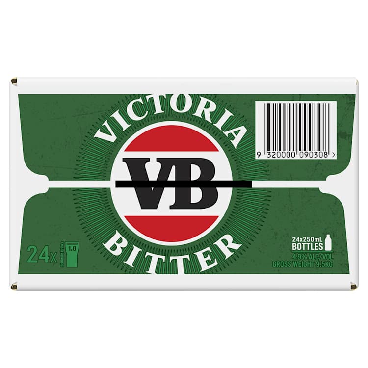 Victoria Bitter Bottle 24 Pack | IGA Shop Online
