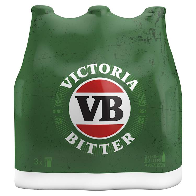 Victoria Bitter Bottles 3 Pack | IGA Shop Online