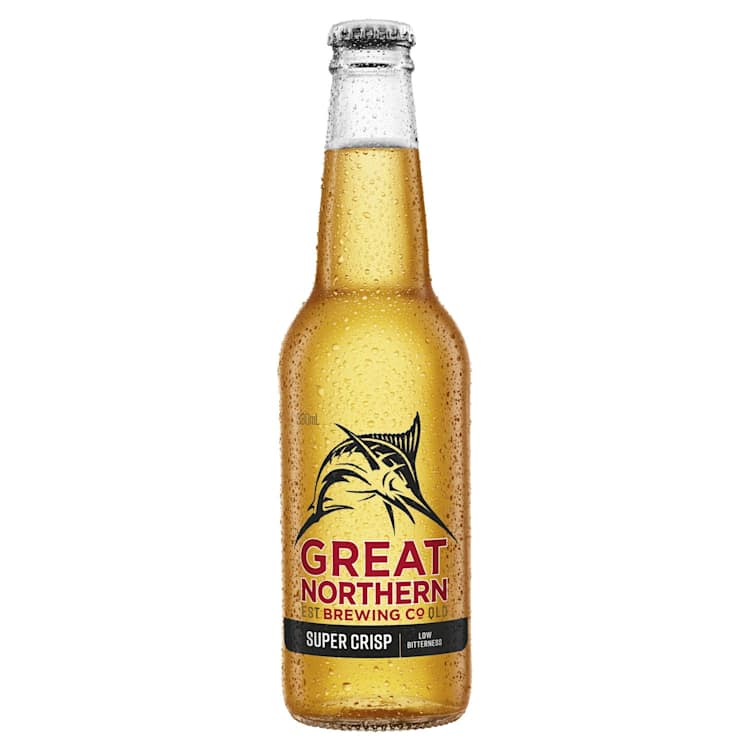 Great Northern Brewing Co. Super Crisp Lager Bottle 330mL | IGA Shop Online