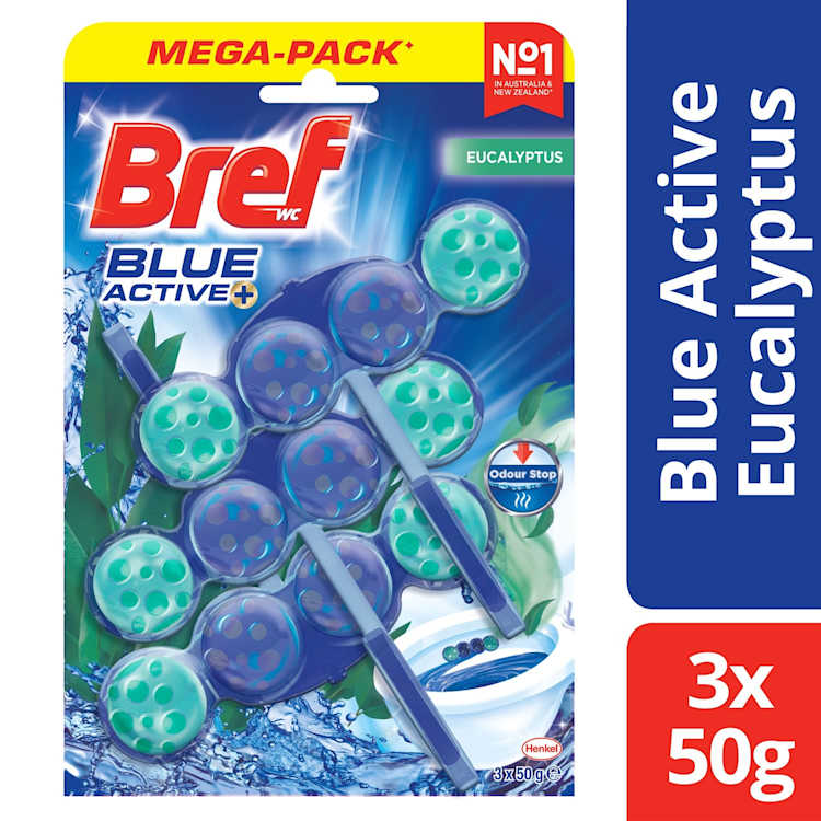 Bref Blue Active Eucalyptus Toilet Cleaner 150g | IGA Shop Online