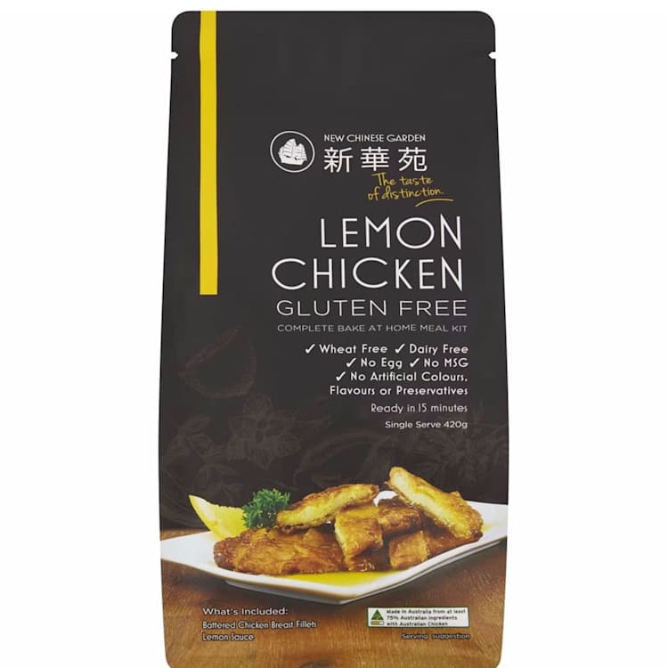 New Chinese Garden Lemon Chicken 420g | IGA Shop Online