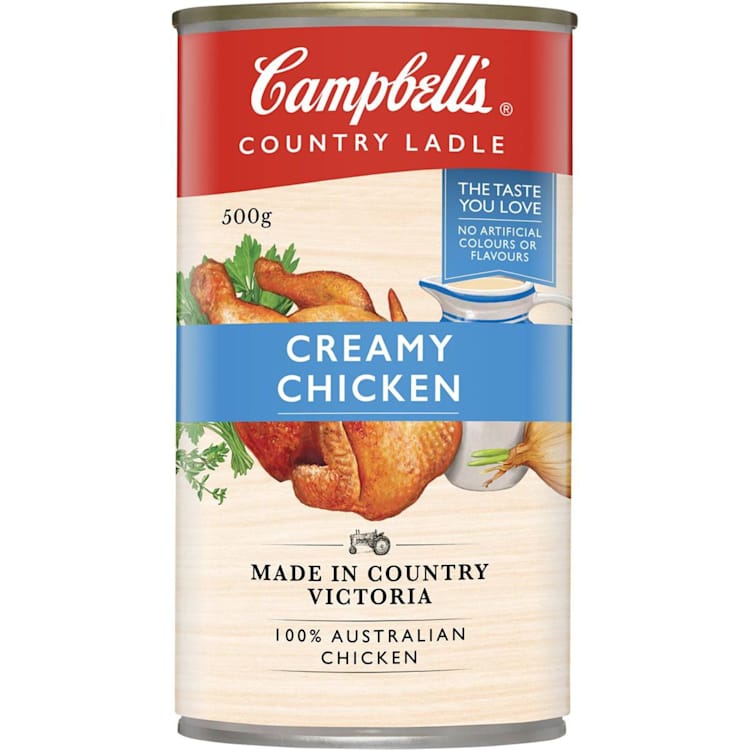 Campbell s Country Ladle Canned Soup Creamy Chicken