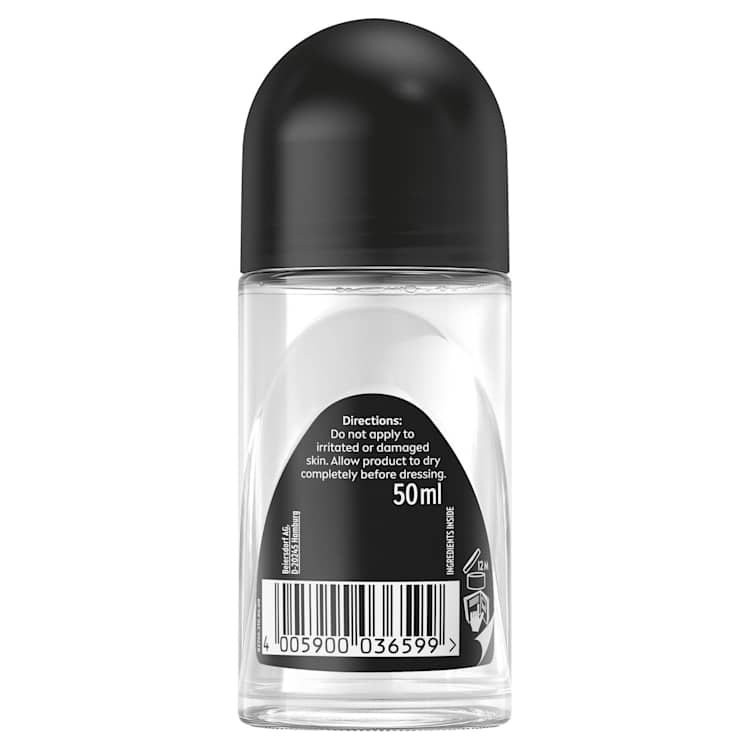 NIVEA Men Invisible for Black and White Original Anti-Perspirant Roll ...