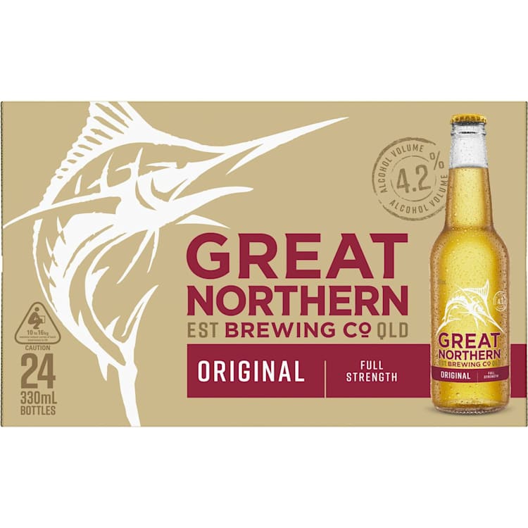 Great Northern Brewing Co. Original Lager Bottle 24 Pack | IGA Shop Online