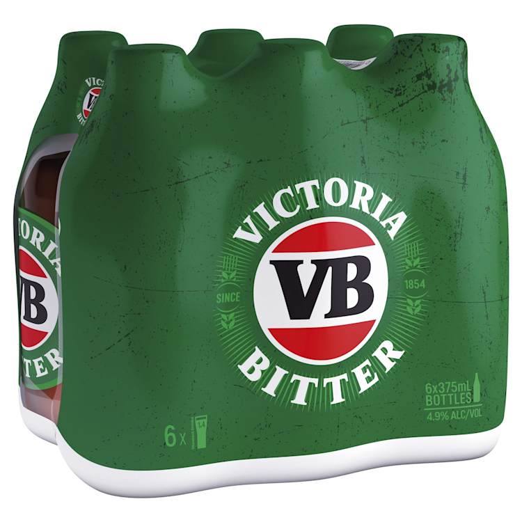 Victoria Bitter Bottle 6 Pack | IGA Shop Online