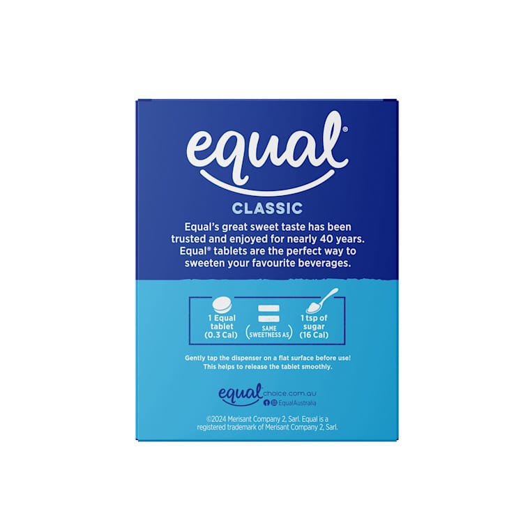 equal sugar tablets