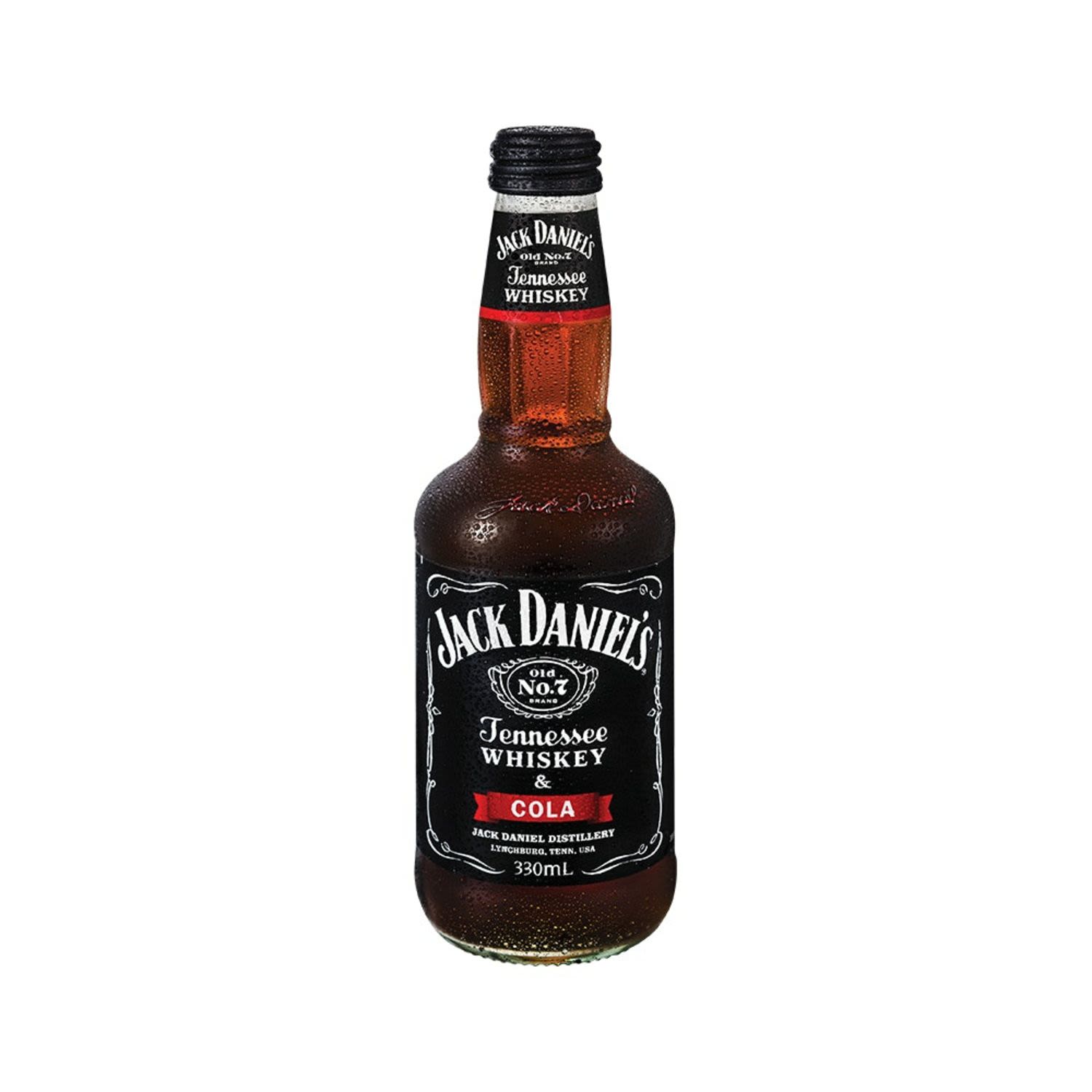 Jack Daniel's & Cola Bottle 330mL - Web Browser Support
